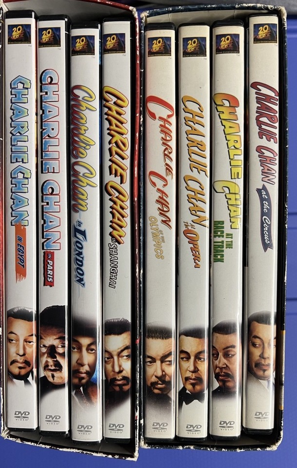 Charlie Chan Collection - Vol. 1 & Vol. 2 DVD Box Set Detective 8 ...