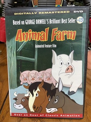 Animal Farm DVD 1954 Animated Feature Film Movie George Orwell Gordon ...