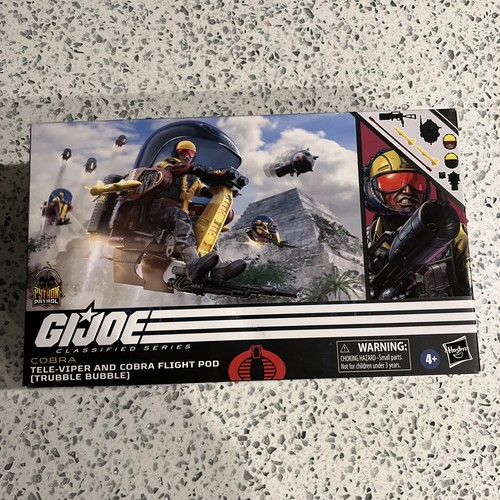 GI Joe Classified Python Patrol Cobra Tele-Viper Cobra Flight POD ...
