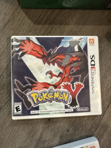 Nintendo 3DS Pokemon Y EMPTY Case w/ Manual NO GAME! Ds Gameboy Gbc GBA ...