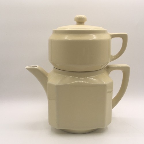 Vtg Folgers 6 Cup Automatic Drip China Coffee Maker Made USA 4 pc ...