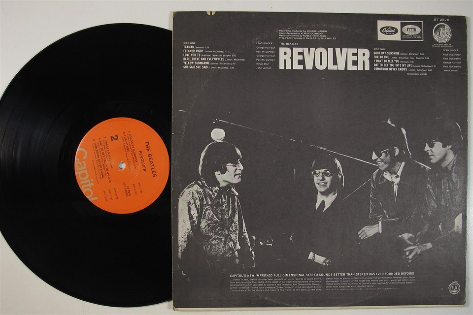 BEATLES Revolver CAPITOL ST-2576 LP VG+ c | eBay