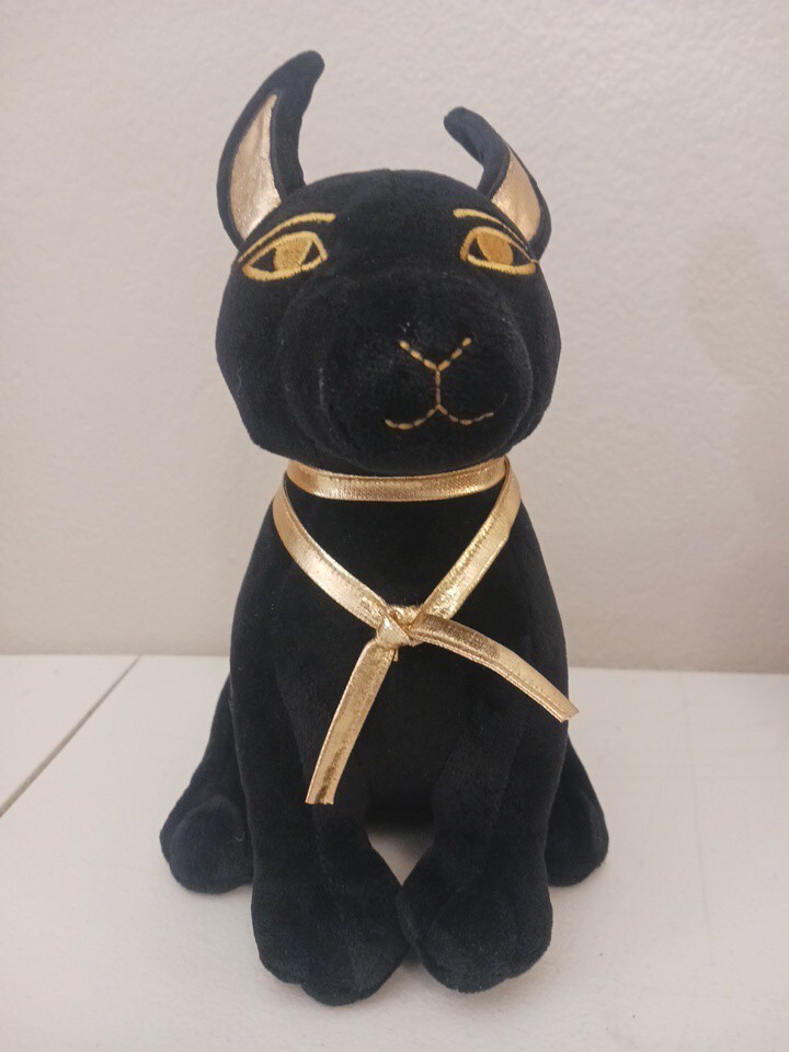 Egyptian Anubis Jackal Dog God of Afterlife Stuffed Plush Doll Black ...