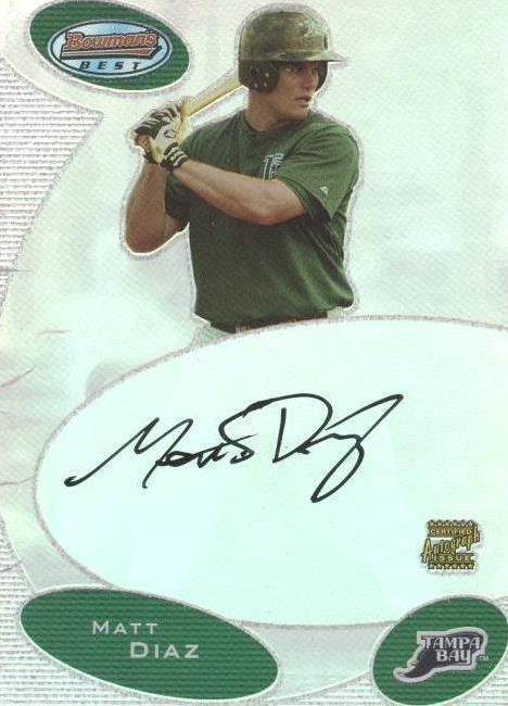 2003 Bowman's Best - Matt Diaz #BB-MD Autograph (AU, RC) for sale ...