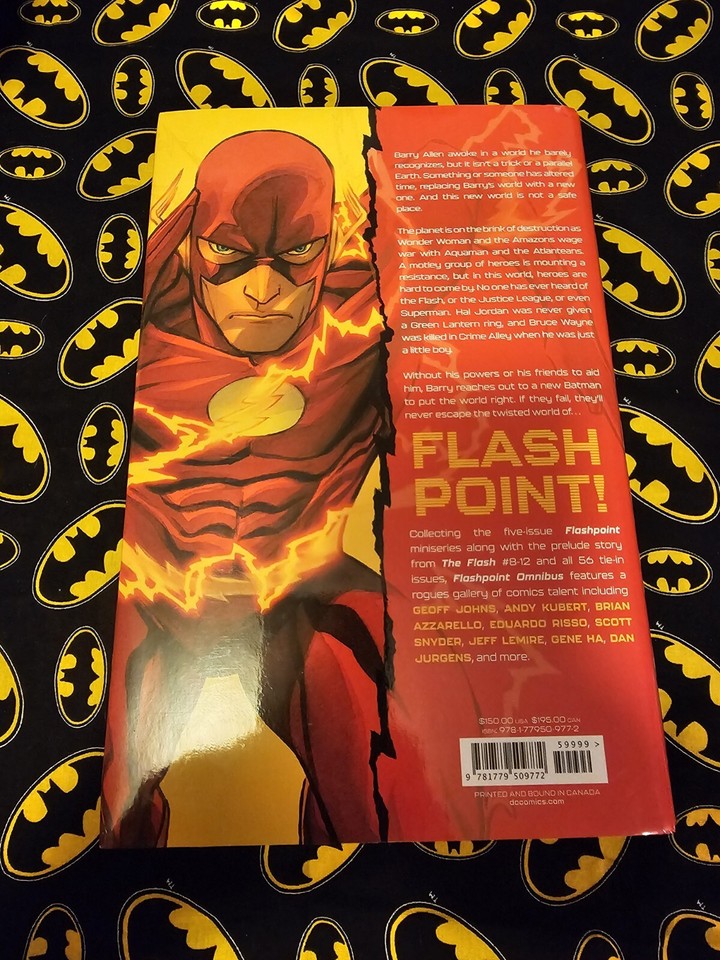 Flashpoint Omnibus By Geoff Johns Andy Kubert Scott Snyder Hardcover DC ...