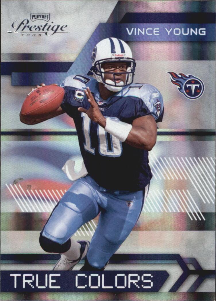 2008 Prestige - True Colors Vince Young #TC-5 Holofoil /25 for sale ...