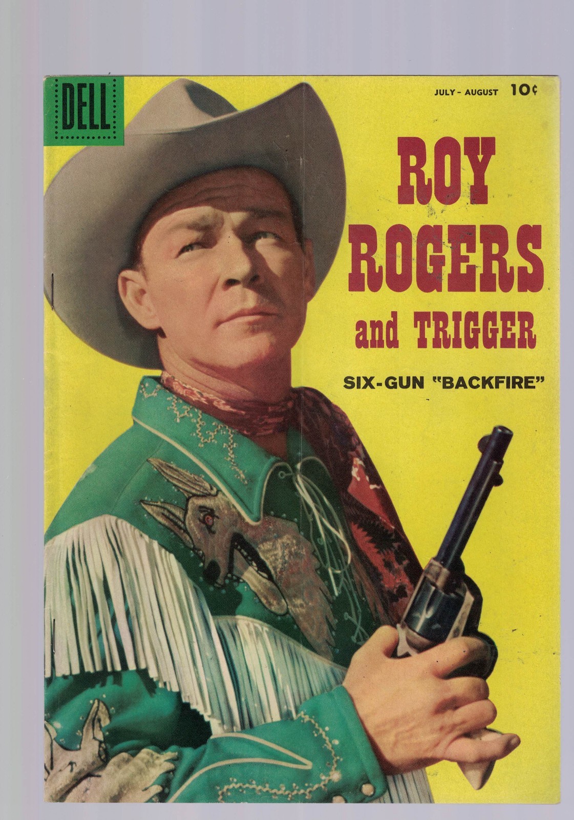 DELL COMICS ROY ROGERS AND TRIGGER COMICS VOL 1 No 126 Aug 1958 10c USA ...