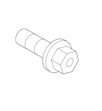 Set of 5 Genuine Mercedes Benz Wheel Bolts OEM# 0009905307 Made in ...