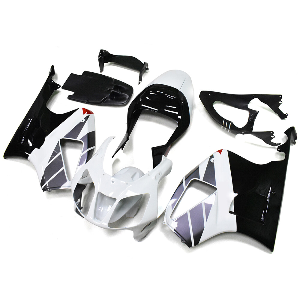 For Honda Bodywork White Black Grey Plastic Kit Fairings RVT1000R RC51 ...