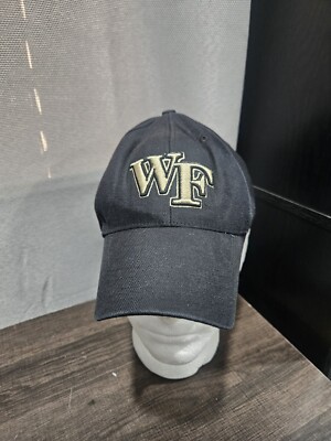 Nike Wake Forest University Baseball Cap Black with Gold Logo | eBay