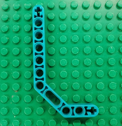 Lego 32009 41486 Technic Liftarm Modified Bent Thick 1 x 11.5 Dark ...