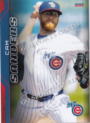 2023 Iowa Cubs Cam Sanders RC Rookie Chicago Cubs Minor League | eBay