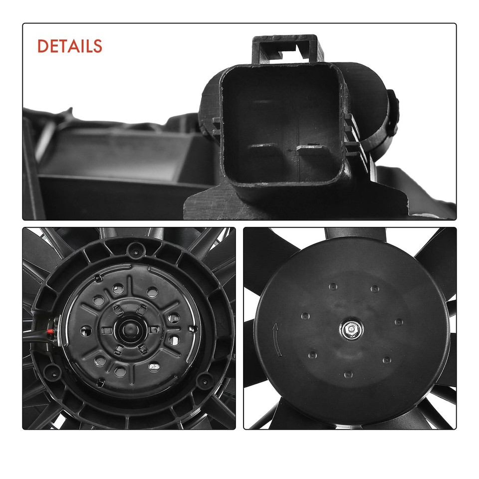 Radiator Cooling Fan Assembly for Chrysler 300 Dodge Charger 3.6L 5.7L ...