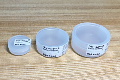 [MUJI] PP Cream Container S-3g / M-5g / L-25g (Select) | eBay