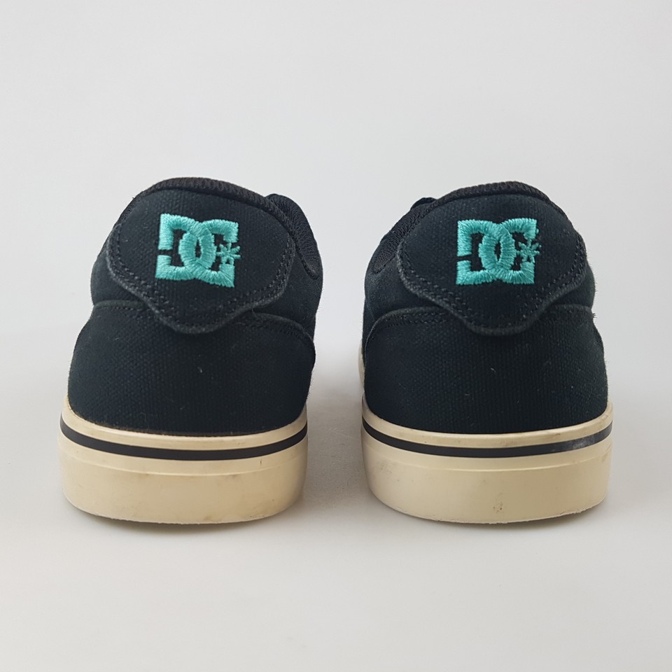 Men's DC 'Anvil TX' Sz 8 US Shoes Black Canvas Casual Skate | 3+ Extra ...