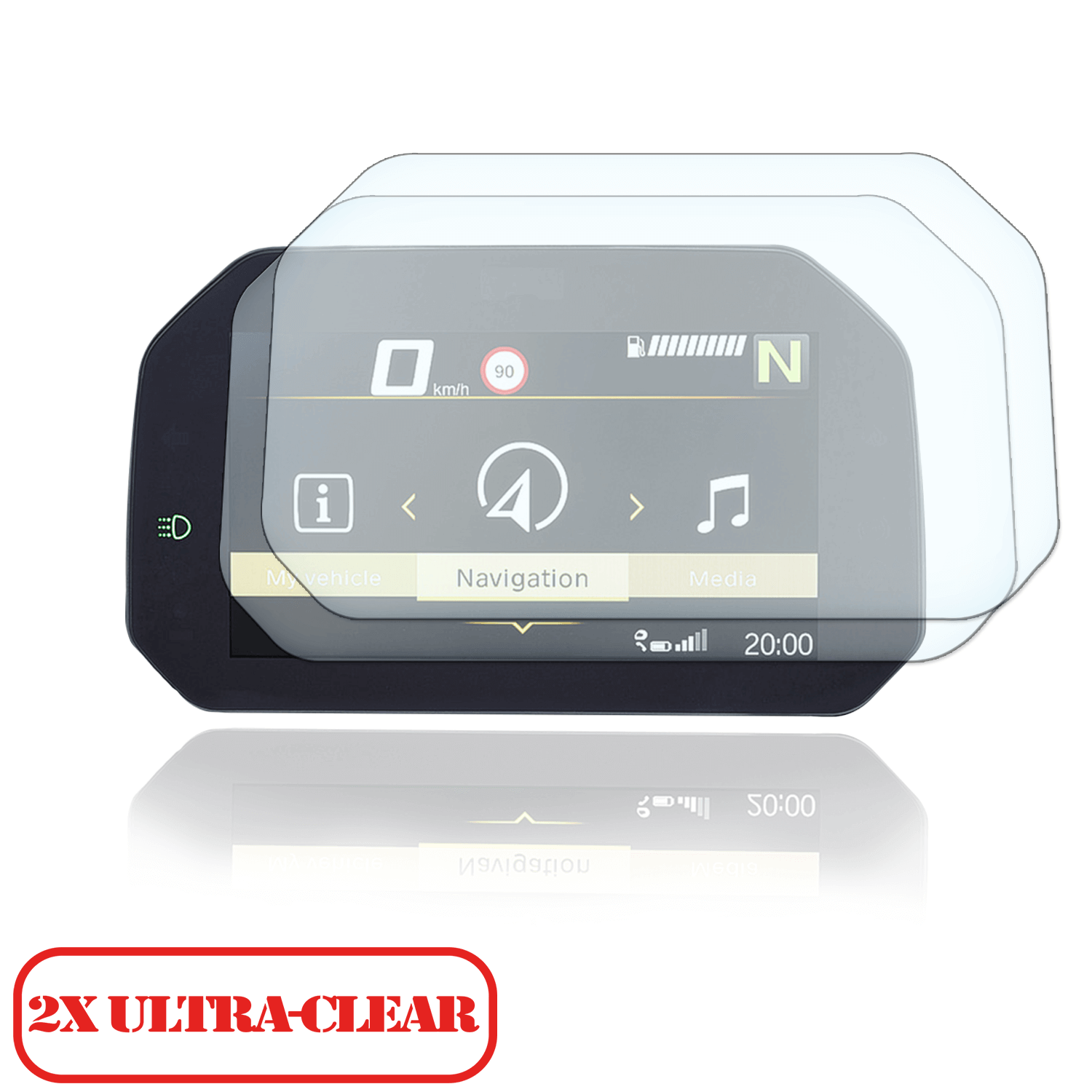 2x BMW C400 GT Connectivity TFT Cluster Scratch Protection Film Screen ...