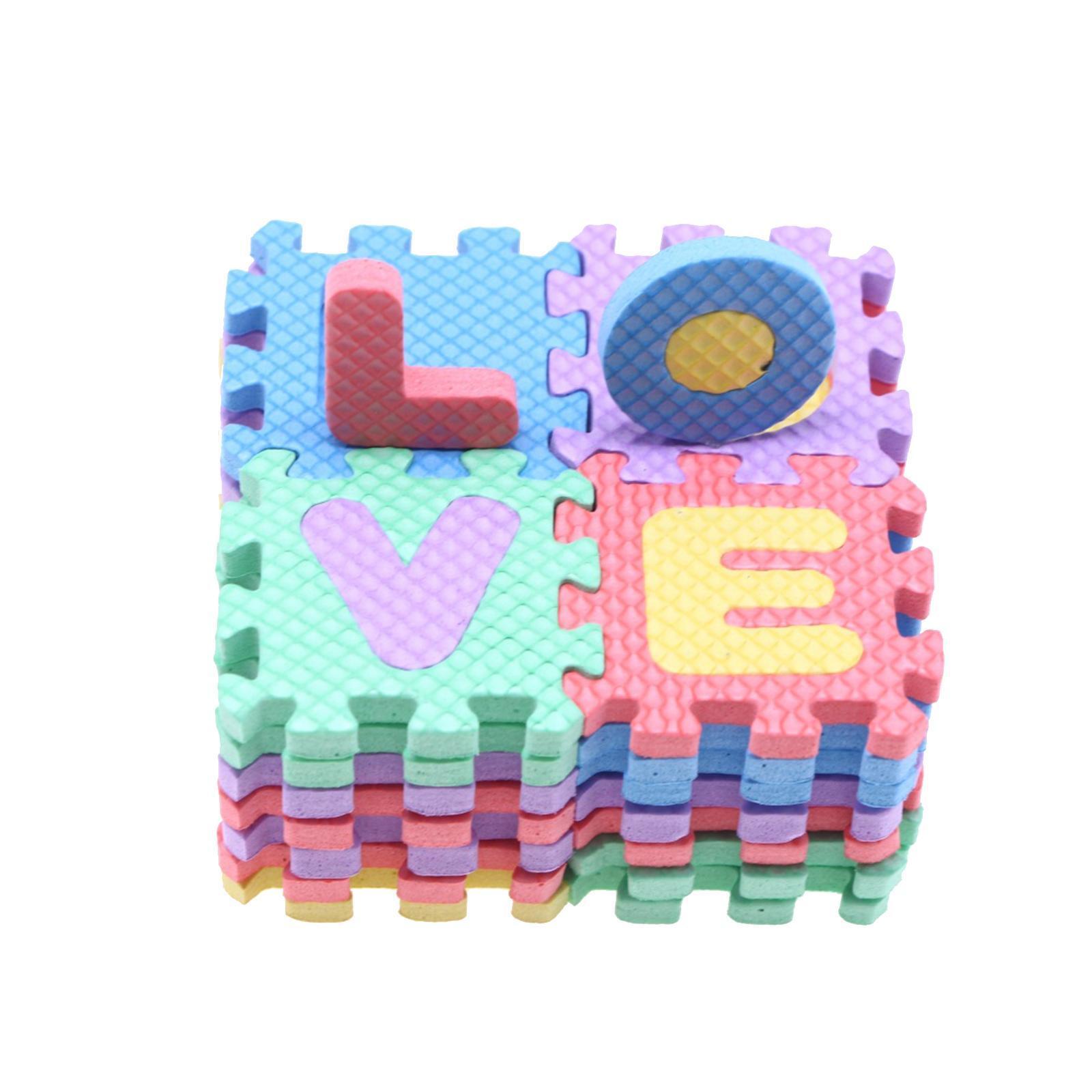 Puzzle Play Mat, Floor Puzzle, 36 Pieces Soft Baby Mat, Kids Foam Play ...