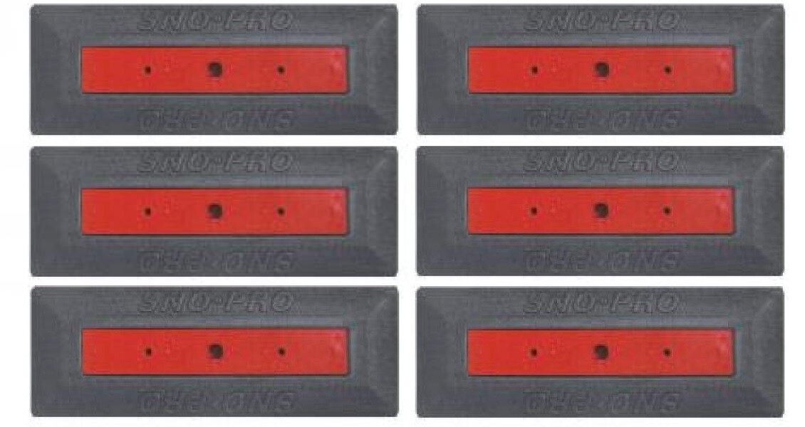 6 Pack Sno Pro Foam Snow Broom Sno Brum Replacement Heads | eBay