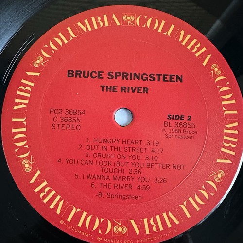 Bruce Springsteen / The River. 1980 Columbia PC2 36854 Double Vinyl LP ...