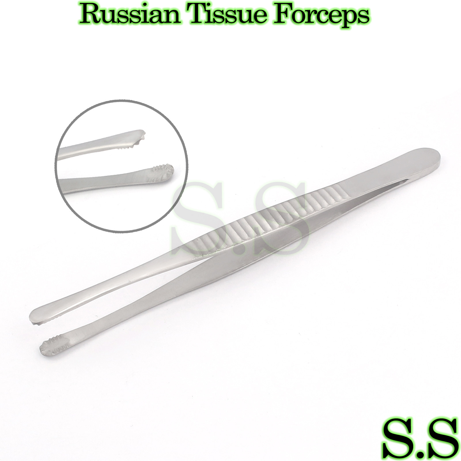 Russian Tissue Forceps 8" Surgical Veterinary Instruments Stainless ...