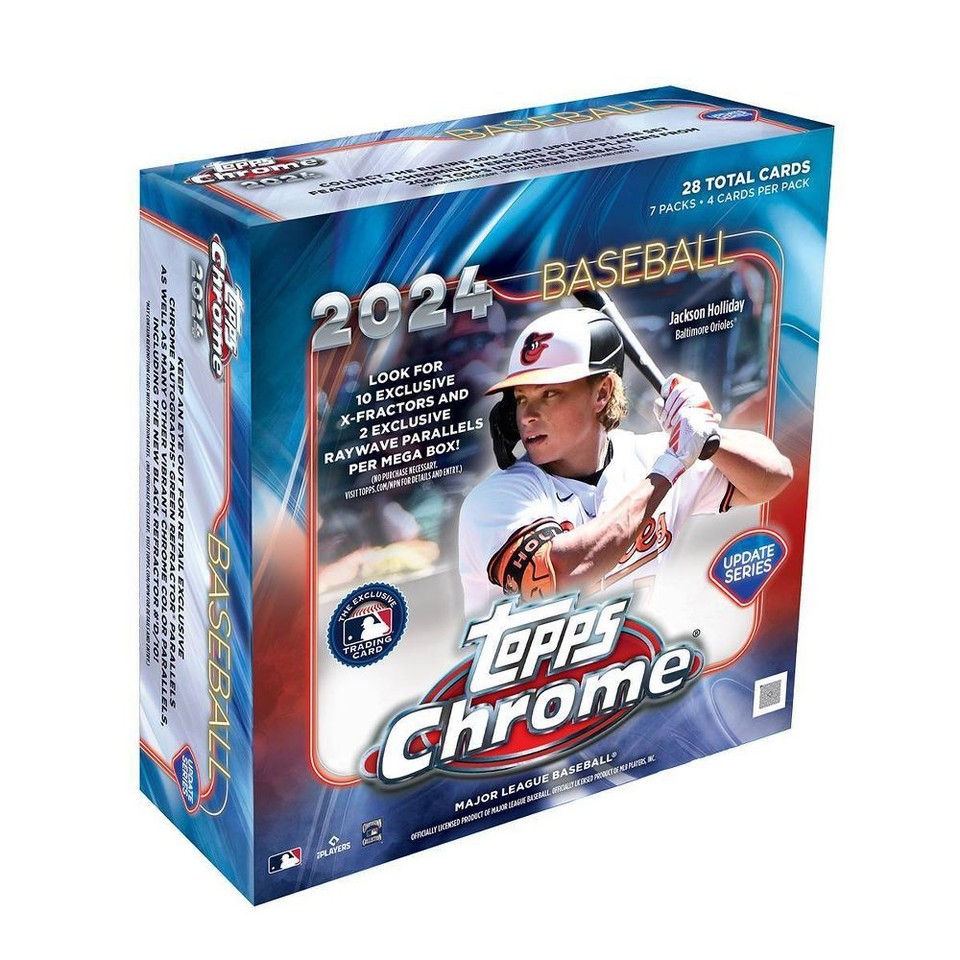 (1) 2024 TOPPS CHROME UPDATE MEGA BOX BASEBALL 20-BOX CASE BRAND NEW ...