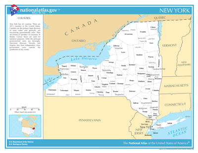 Map Of New York Counties