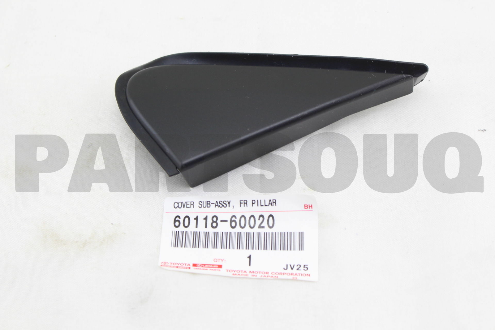 6011860020 Genuine Toyota COVER SUB-ASSY, FRONT PILLAR, UPR LH 60118 ...