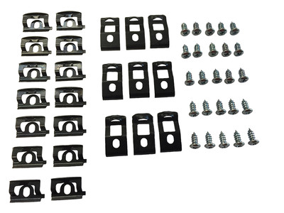 66-67 Mopar B-Body Windshield Molding Clip Set | eBay