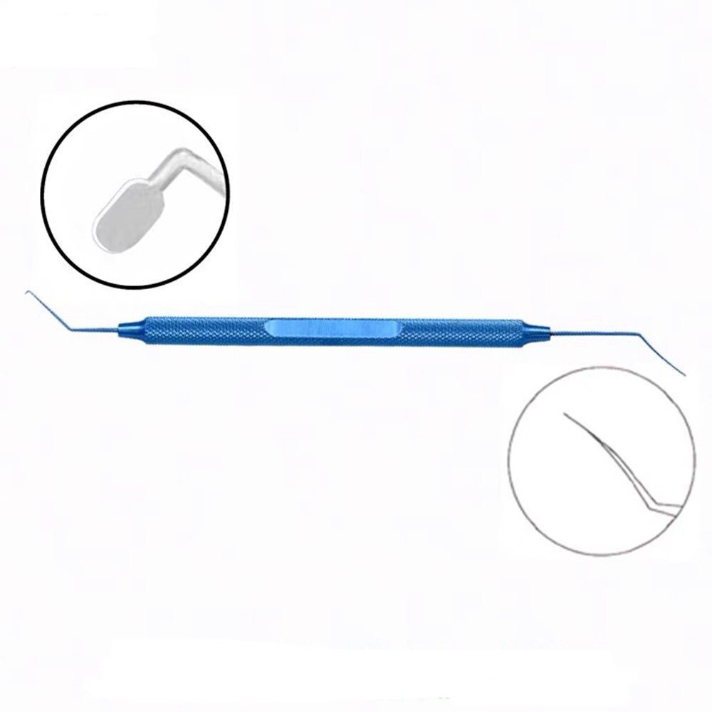 titanium double ended chopper and repositor ophthalmic eye surgical ...