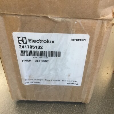 ELECTROLUX DEFROST TIMER OEM P/N 241705102 4378243 | eBay