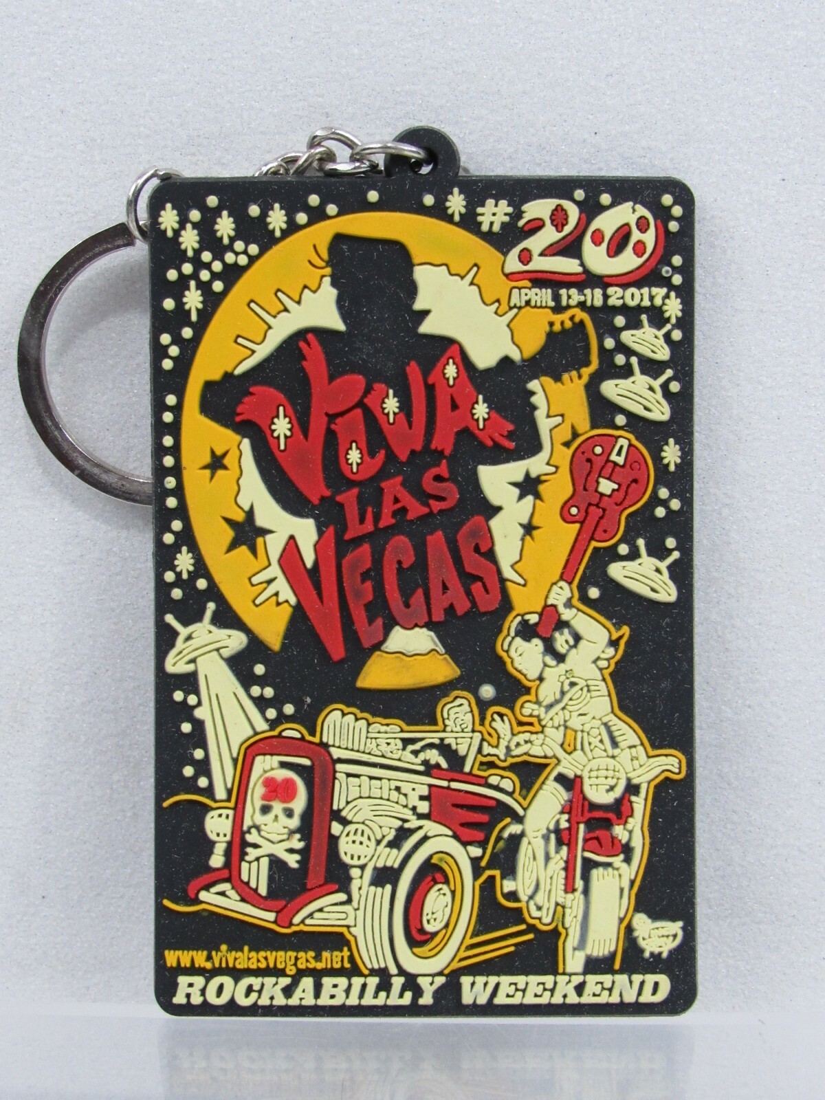 Viva Las Vegas Rockabilly Weekend #20 Exclusive Keychain (Pg39E) | eBay