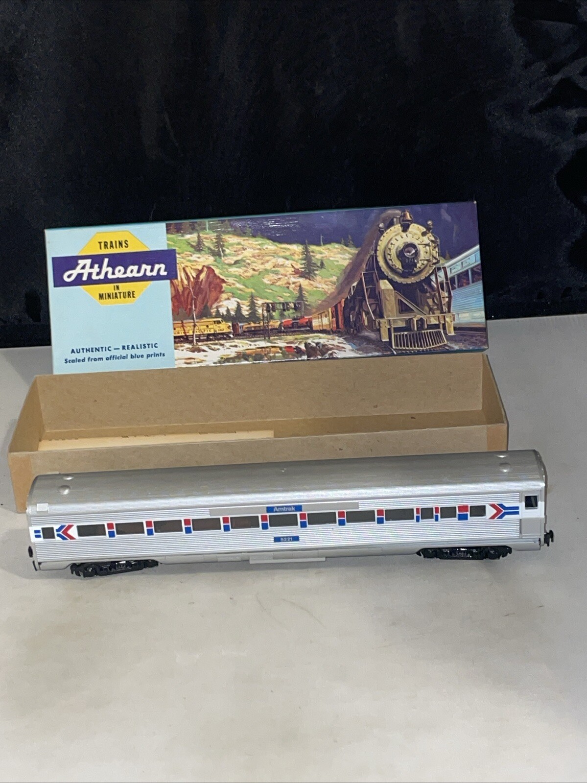 Athearn HO Scale Unassembled Passenger Car Kit Amtrak Car 5221 | eBay