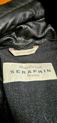 seraphin leather jacket; Made in france, owned fir 2 years. | eBay