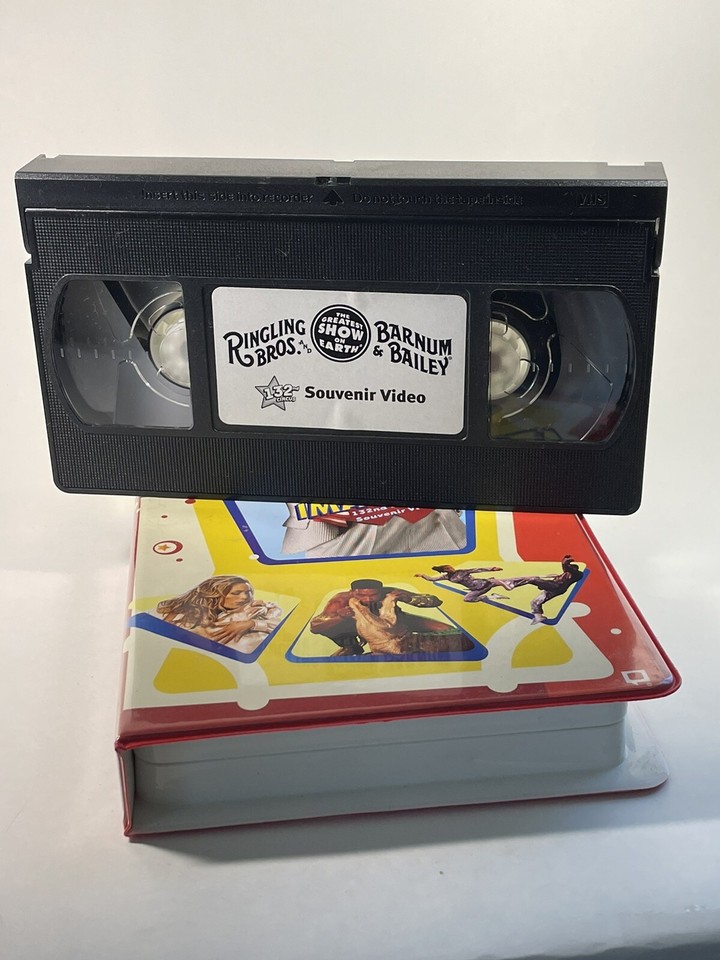 Ringling Brothers Barnum & Bailey Circus VHS 123th Edition Video ...