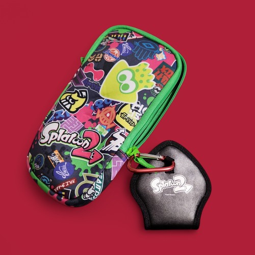 Nintendo Switch Splatoon 2 Travel Soft Pouch With Game Port Wallet | eBay