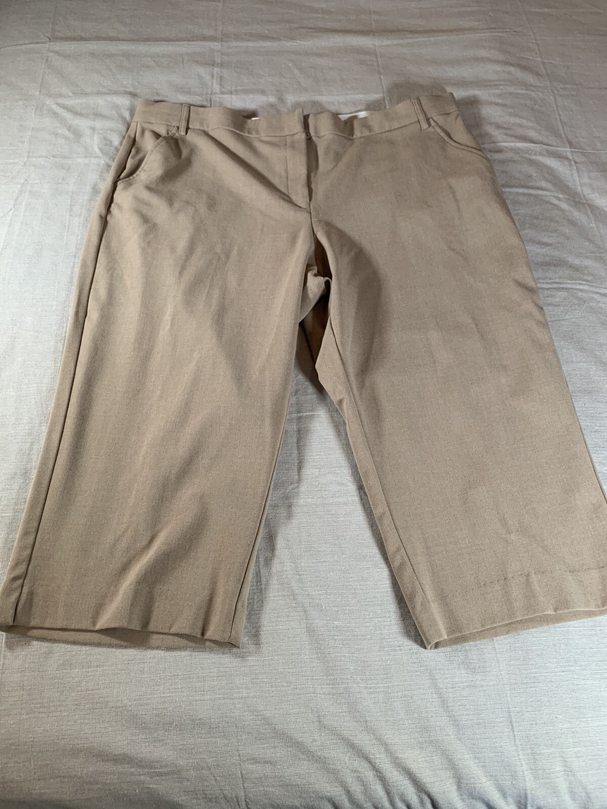 Women's Kim Rogers Tan Capris Size 18 Average | eBay