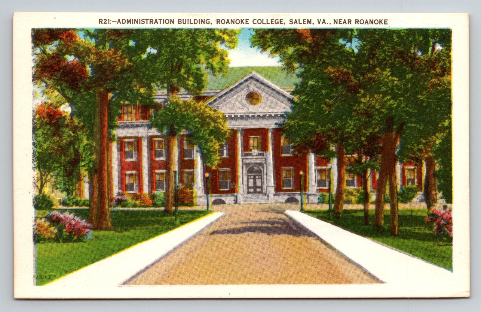 Salem Virginia Roanoke College Campus Administration Building VA ...