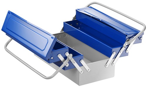 hand tool kit Britool EXPERT E010201 5 Tray Metal Cantilever Tool Box ...