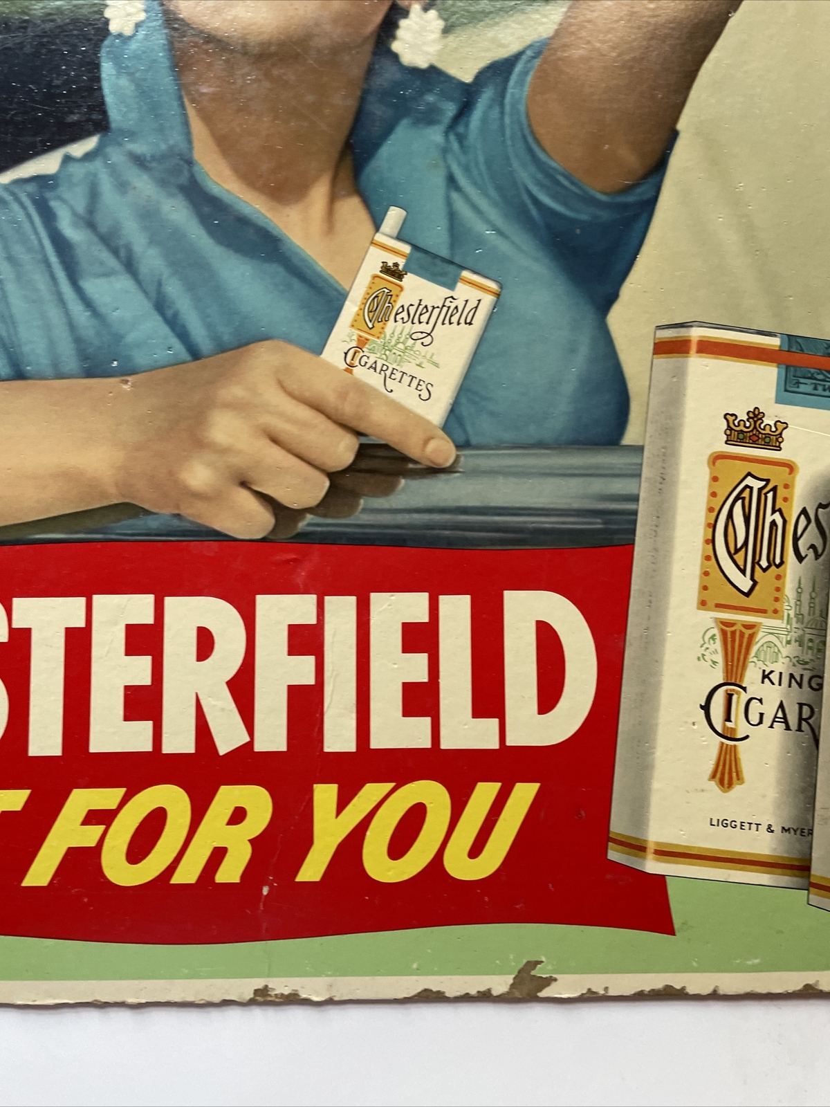 Vintage Late1940’s Chesterfield Cigarettes Advertisement Ft Lita Baron ...