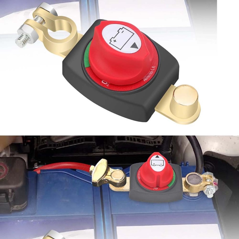 12-48V Battery Disconnect Switch Master Power Cut-Off Switch Isolator ...