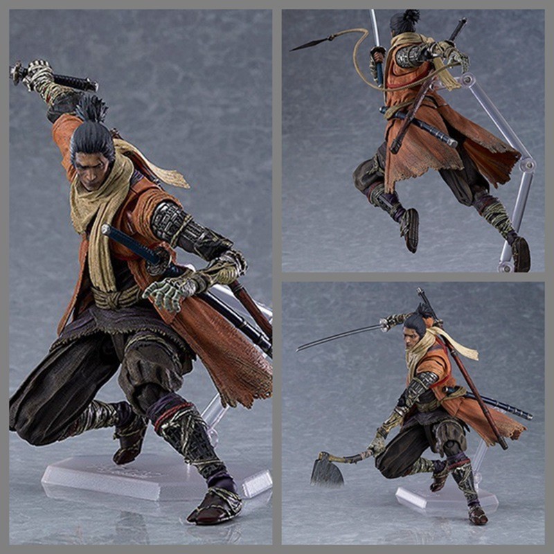 Sekiro Shadows Die Twice Wolf Action Figure Anime Collectible Model ...