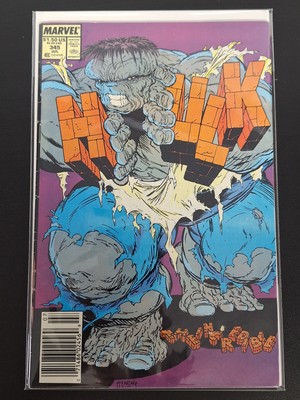 Hulk 345 Marvel 1988 Iconic McFarlane Cover, Newsstand | eBay