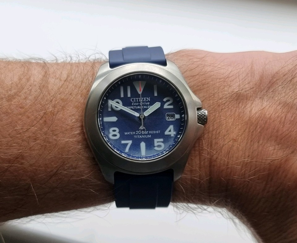 Citizen Promaster Tough Perpetual PMT56-2711 Titanium Monocoque Eco ...