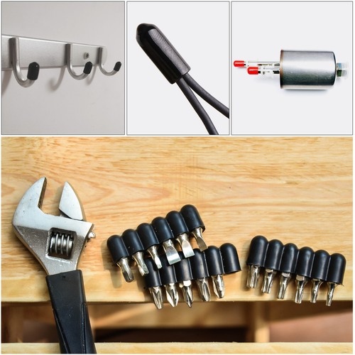 15pcs Rubber End Caps 19mm(3/4") Round End Cap Screw Thread Protectors ...