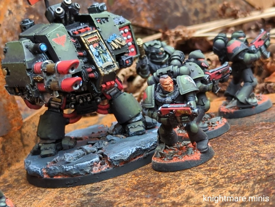 40k Dark Angels Space Marine Army Metal Oop Warhammer Pro Painted | eBay UK