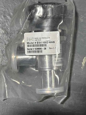Norcal ESV-1002-NWB, KF25, NW25 Manual Vacuum Angle Valve, 316SS | eBay