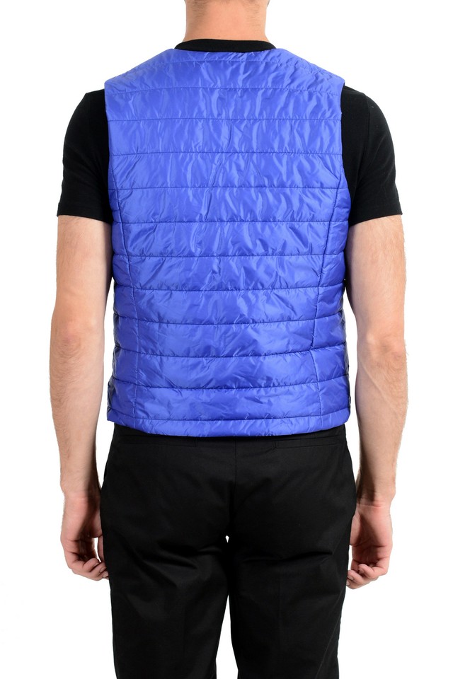 Hugo Boss Men's "Hiwan" Blue Lightly Insulated Vest US S IT 48 | eBay