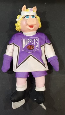 ( REFPEL2 ) MUPPET / HOCKEY SUR GLACE NHL / POUPEE PEGGY LA COCHONNE ...