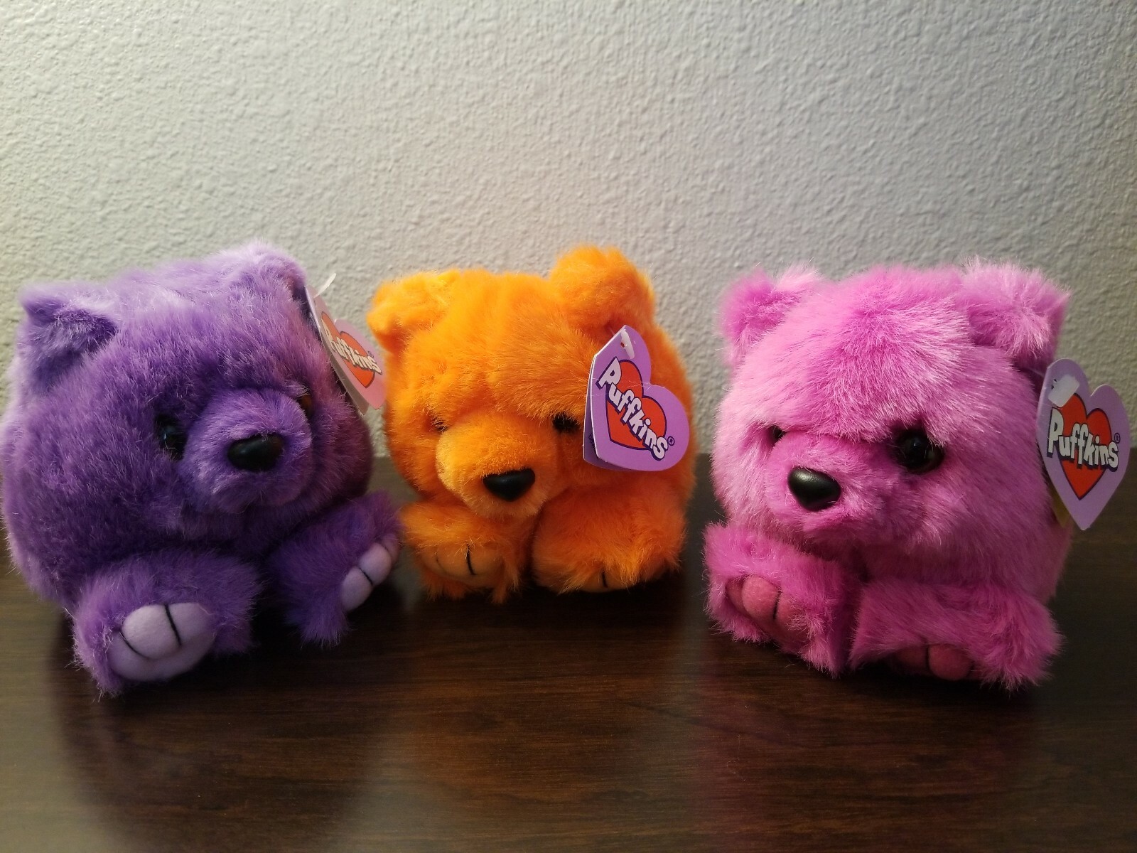 Puffkins by SWIBCO Lot of 3 Bears Violet, Mango, and Rosie w/tags ...