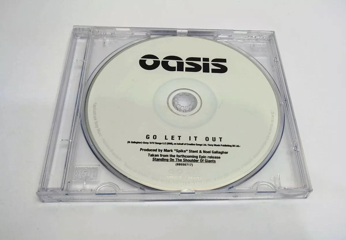 VERY RARE EXCLUSIVE BRAZIL PROMO CD SINGLE OASIS - GO LET IT OUT | eBay